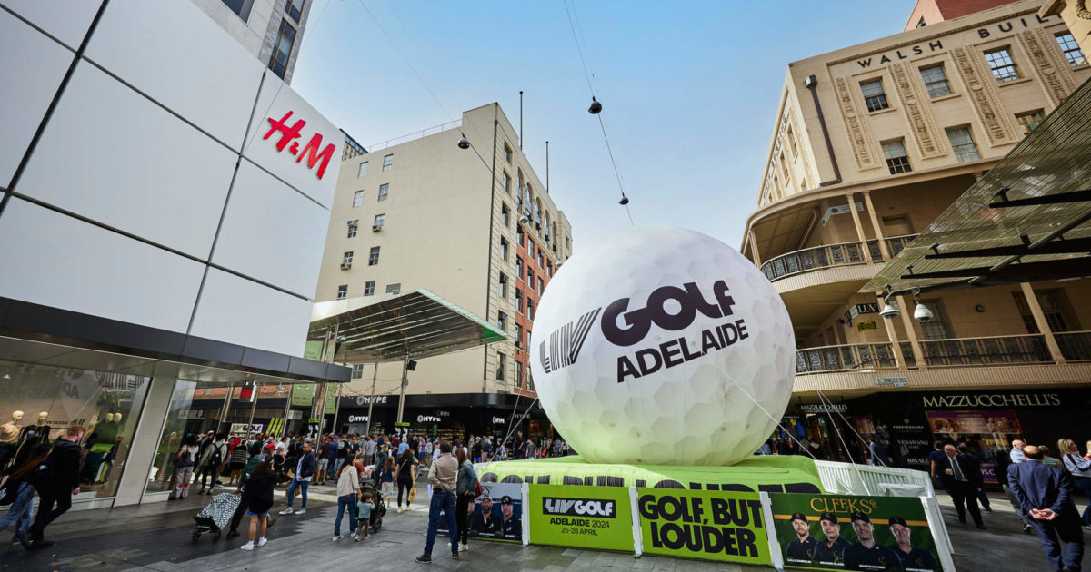LIV Golf 2024 • Rundle Mall
