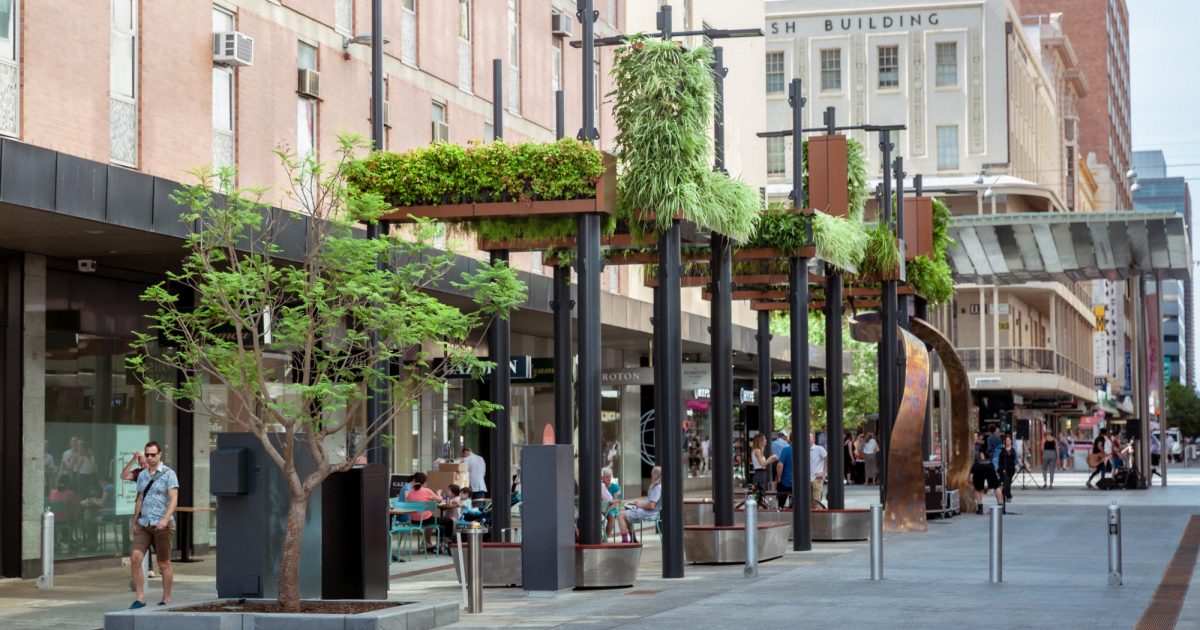 Rundle Mall • 'Flow' & 'Ripples' in Gawler Place