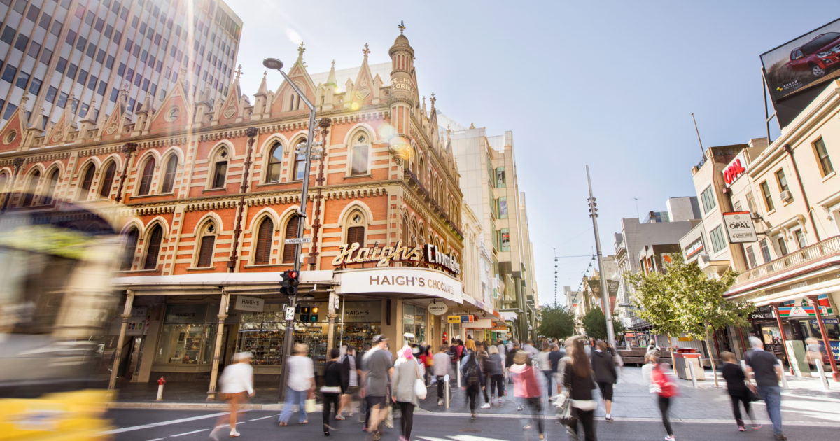 Rundle Mall • History