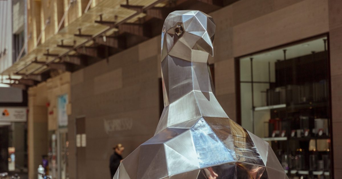 Rundle Mall • 'Pigeon' Sculpture