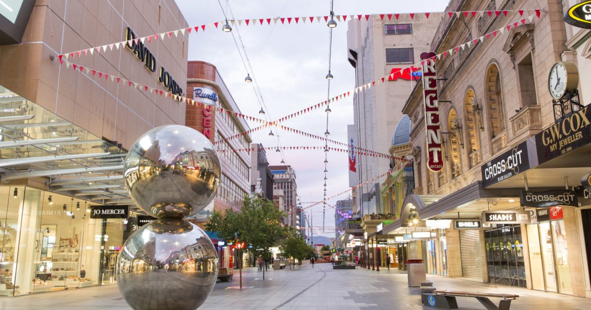 Rundle Mall • The 'Mall's Balls'
