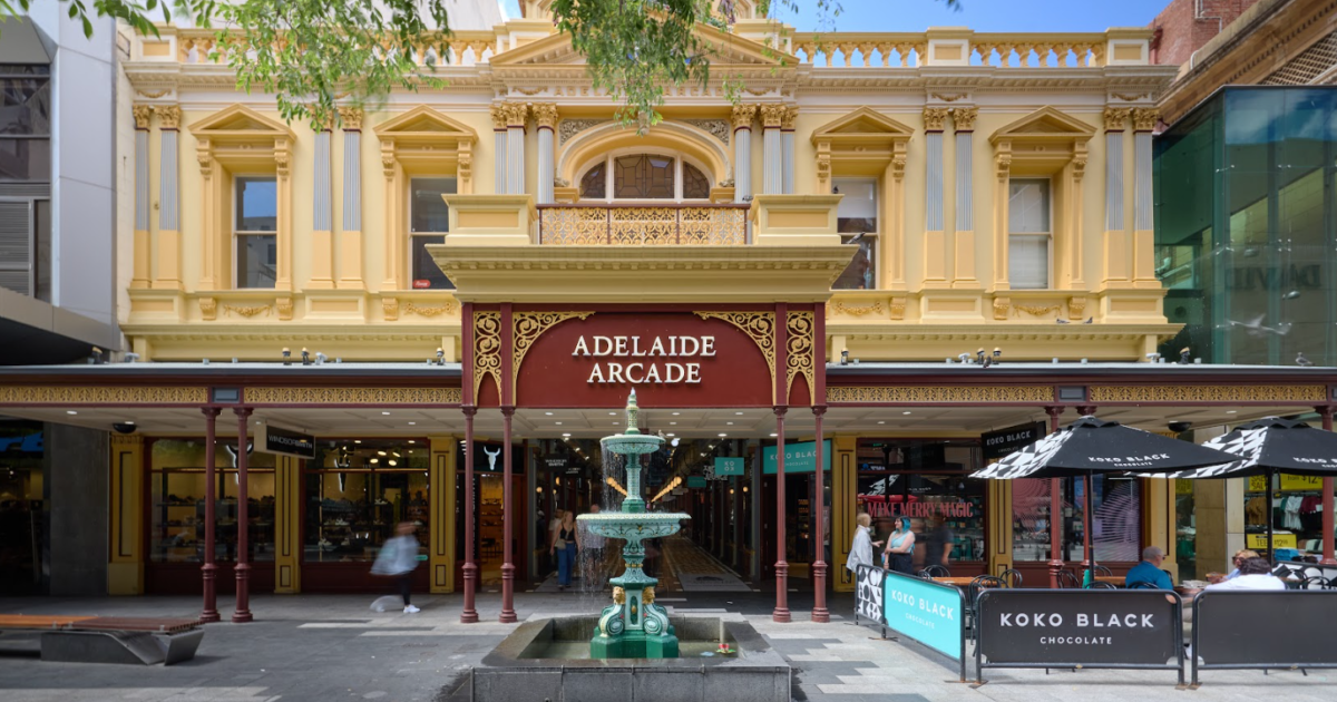 Iconic & Local - Celebrating SA at Adelaide Arcade • Rundle Mall