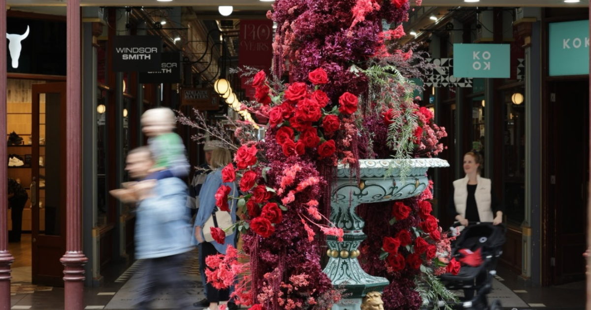Beauty and the Beast in Adelaide Arcade • Rundle Mall