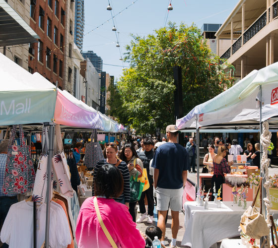Gathered Market in the Mall returns for 2025! • Rundle Mall
