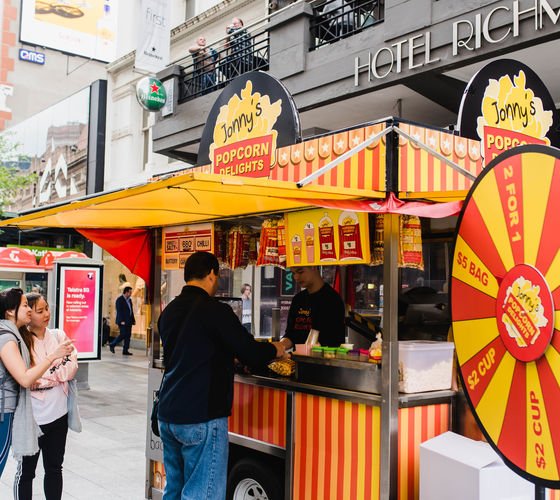 Jonny's Popcorn • Rundle Mall