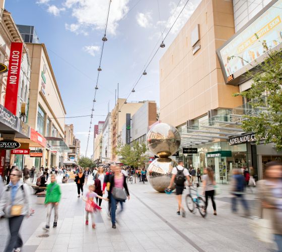 Rundle Mall • Adelaide's Premier Shopping, Dining & Entertainment Precinct