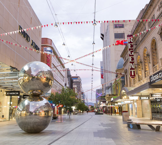 Rundle Mall • The 'Mall's Balls'