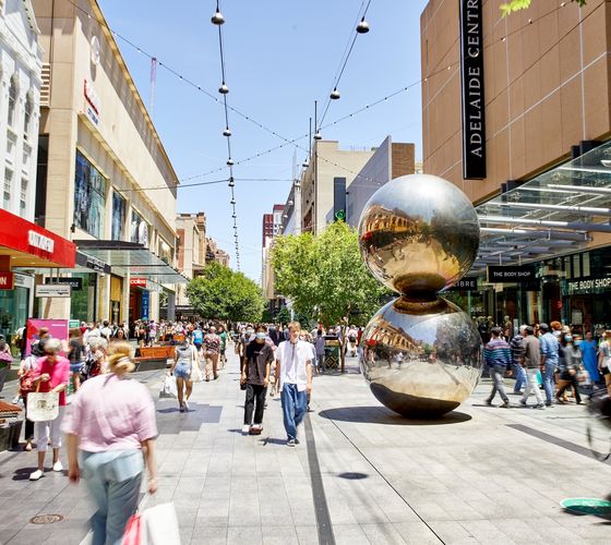 Rundle Mall • About